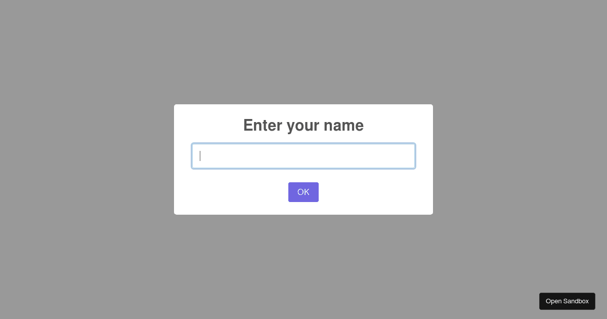 sandpack-project - Codesandbox