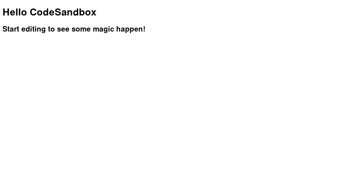 compassionate-wind-2zfvw - Codesandbox