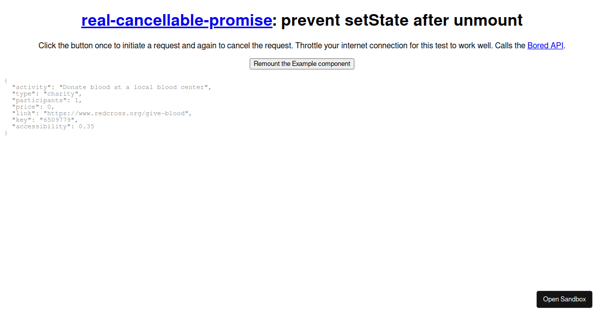 real-cancellable-promise: prevent setState after unmount - Codesandbox