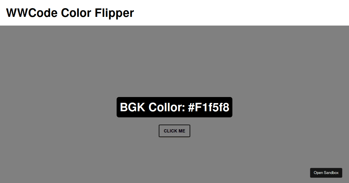wwcode-color-flipper - Codesandbox