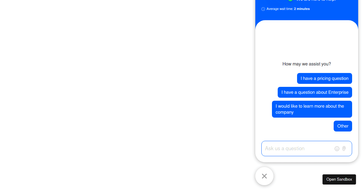 commerce - Codesandbox