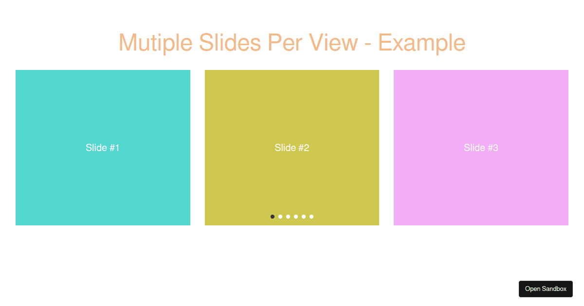 mutiple-slides-per-view-example - Codesandbox