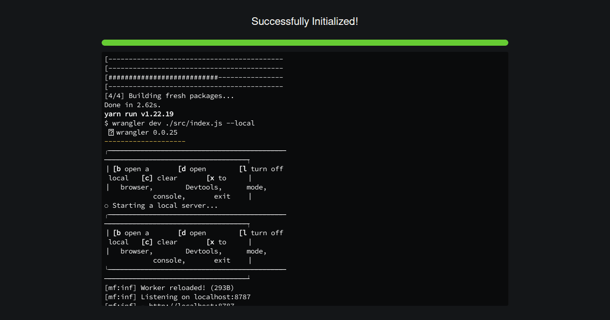 Cloudflare Worker Wrangler2 - Codesandbox