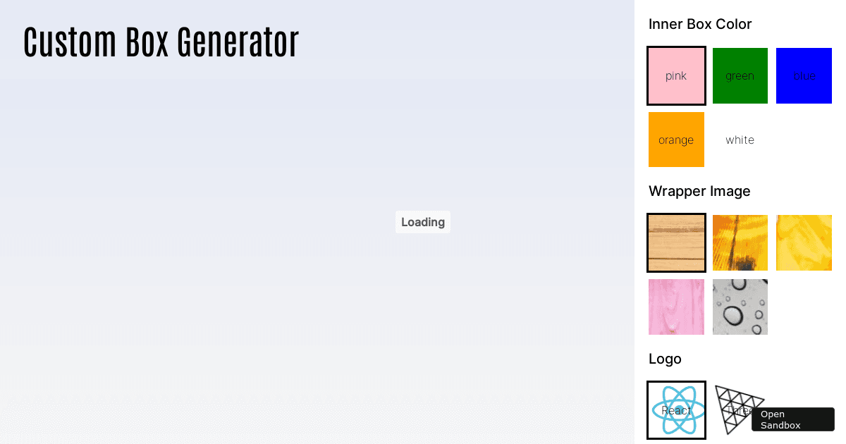 noise-texture-switch - Codesandbox