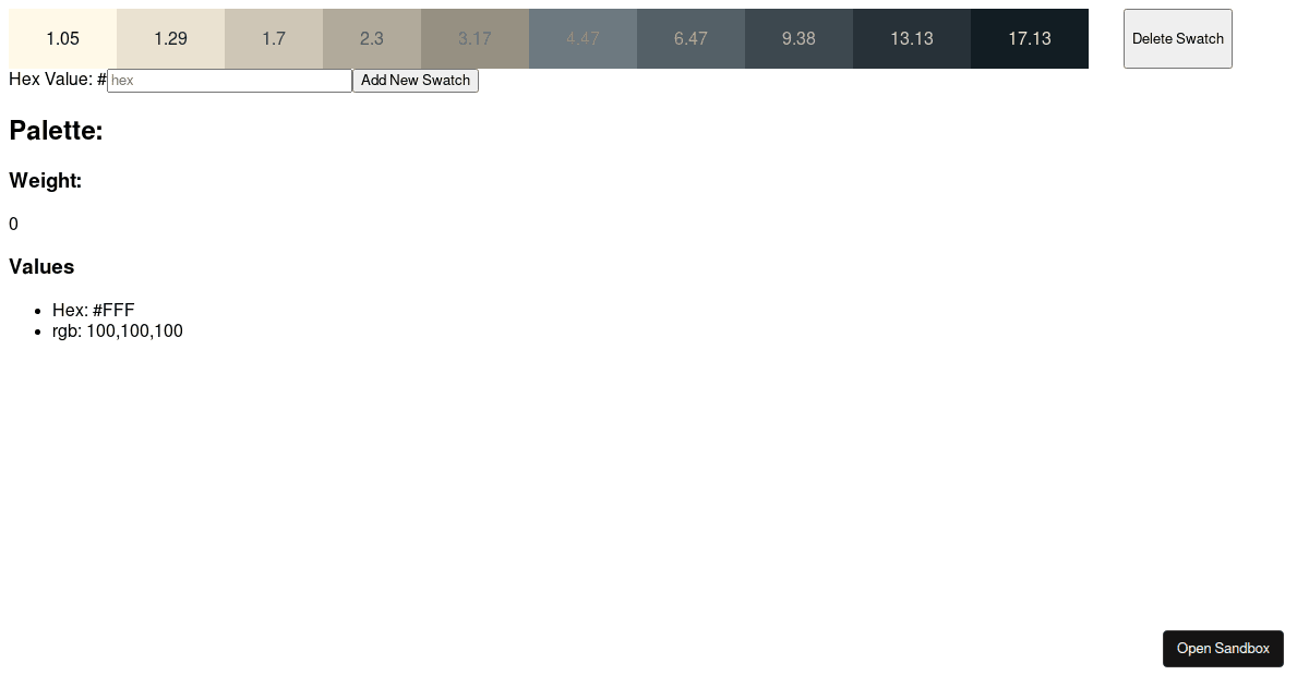 React-Color-Contrast - Codesandbox