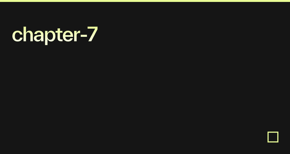 chapter-7 - Codesandbox