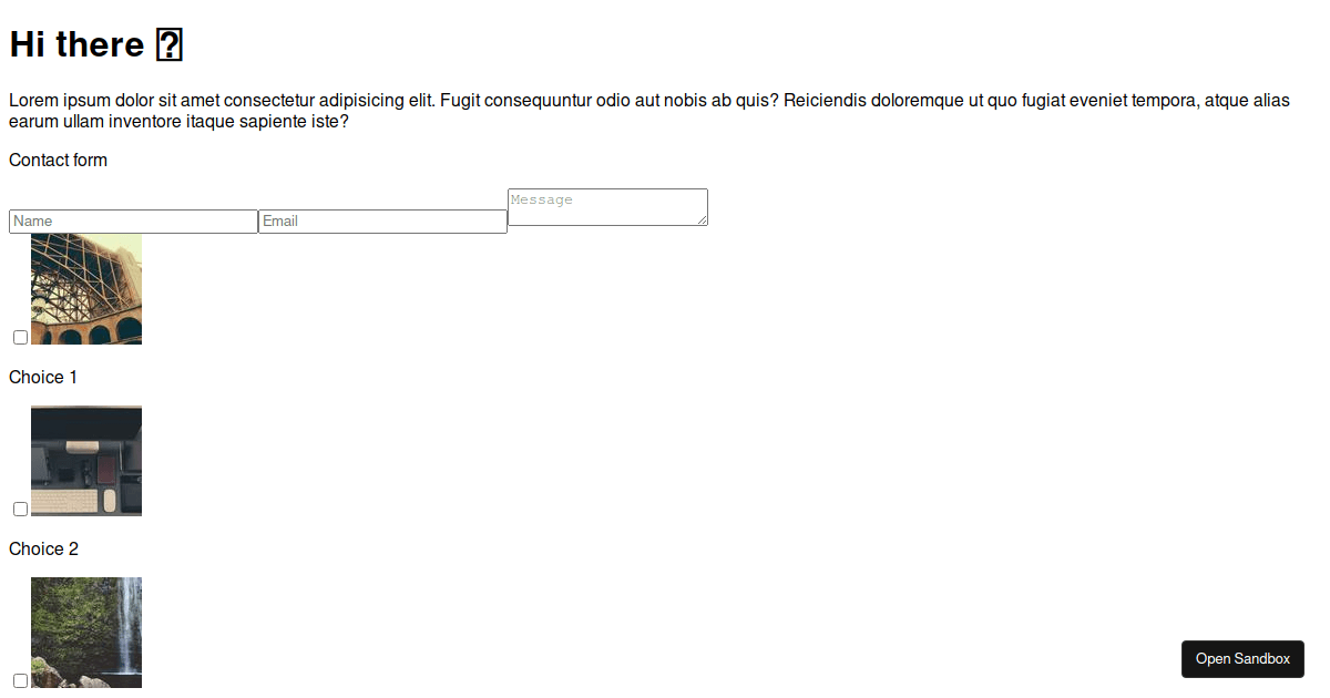 form-app - Codesandbox