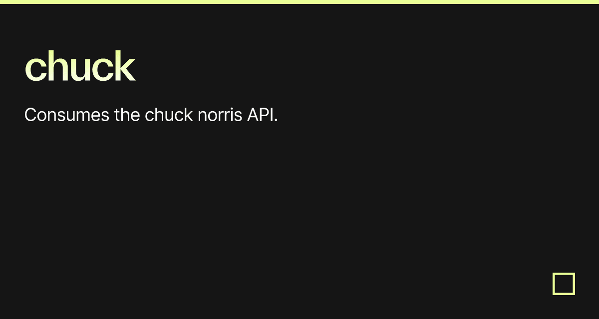 chuck - Codesandbox