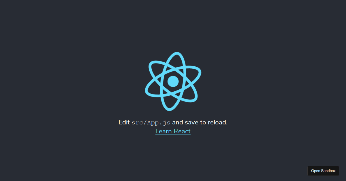 Intro Storybook React Template Codesandbox