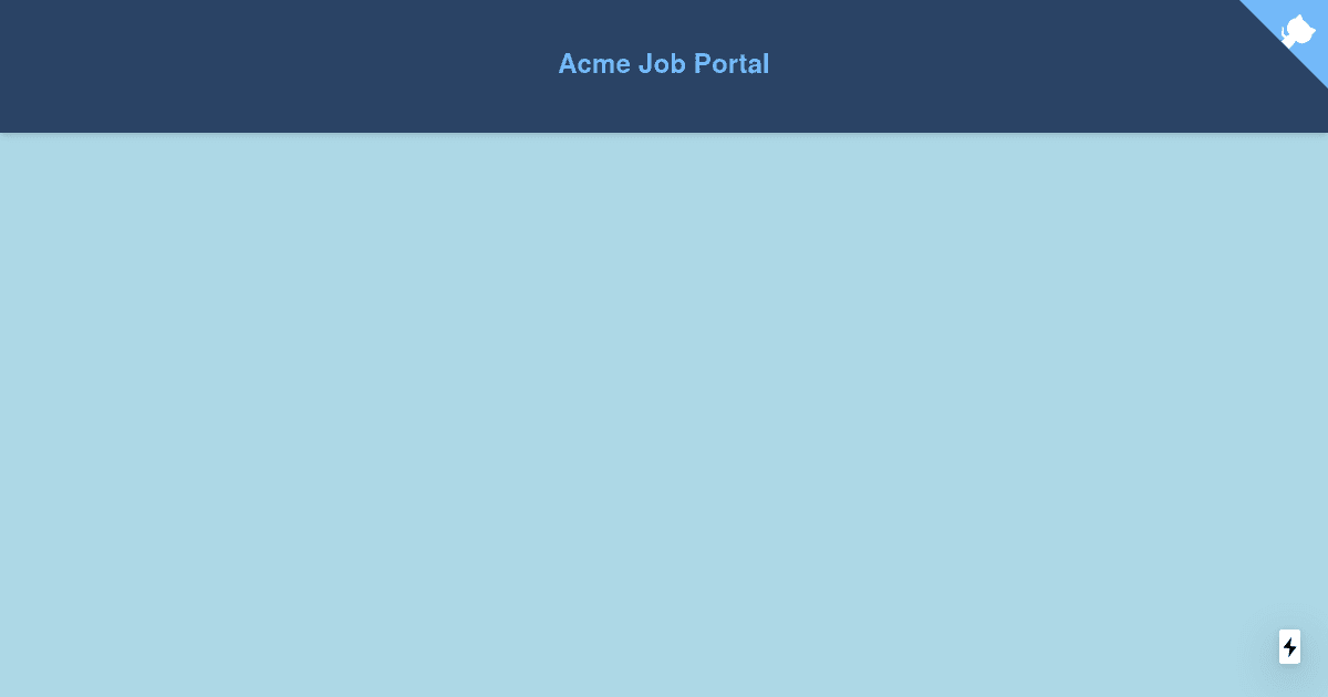 wzulfikar/acme-job-portal - Codesandbox