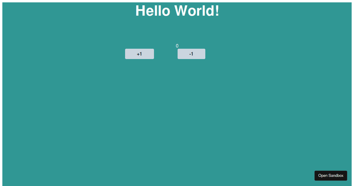 tailwind-counter - Codesandbox