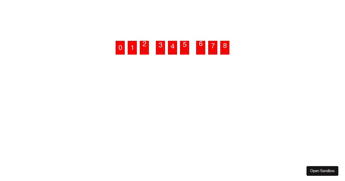 Digit Roll React Demo Forked Codesandbox 6026