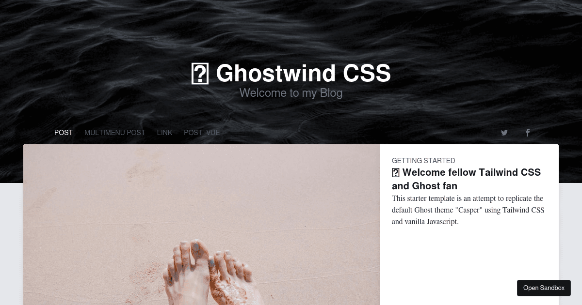 tailwindtoolbox/Ghostwind - Codesandbox
