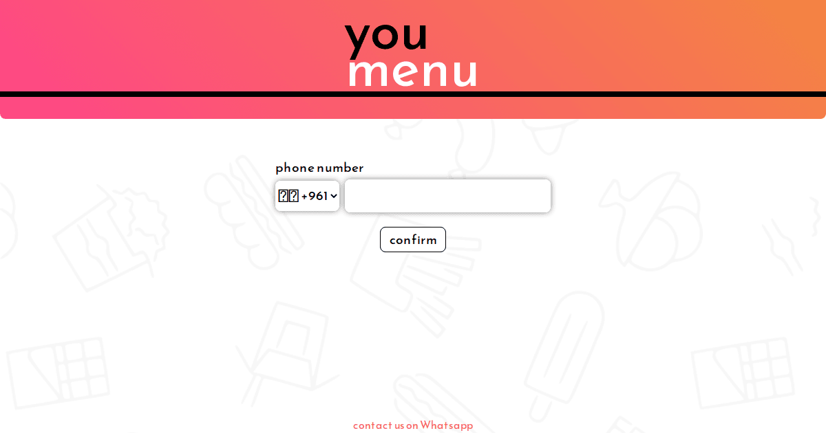 you-menu - Codesandbox