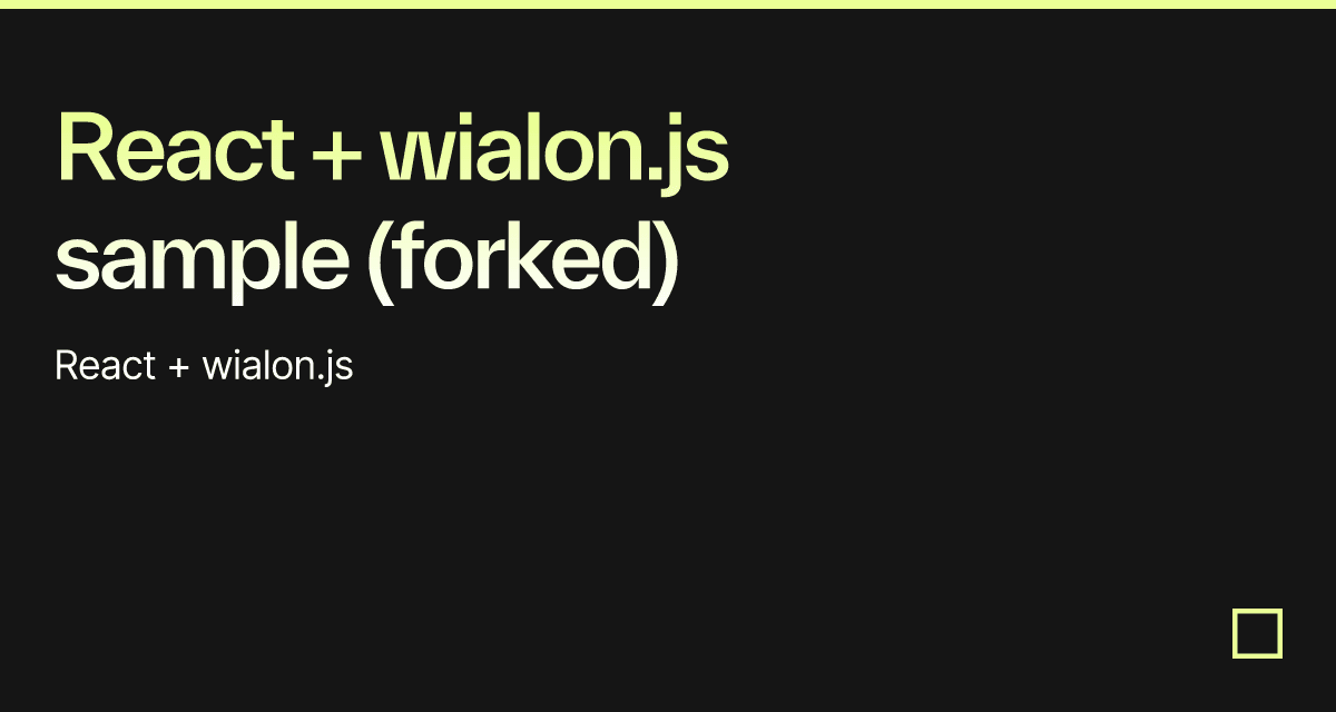 React + wialon.js sample (forked) - Codesandbox React + wialon.js sample (forked) - Codesandbox