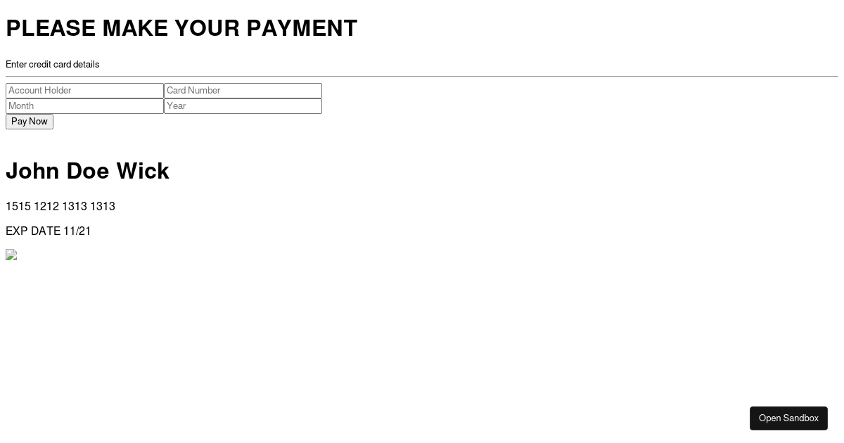 glassmorphism-card-payment - Codesandbox