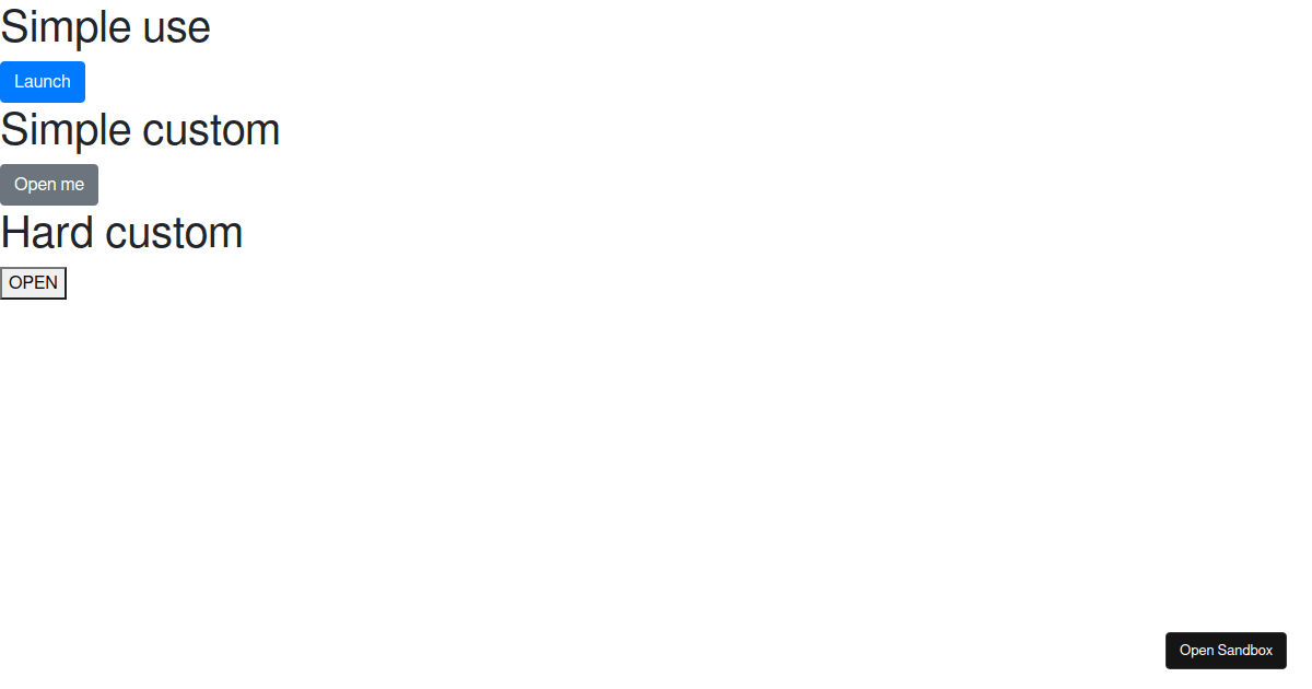 Modal-Simple - Codesandbox