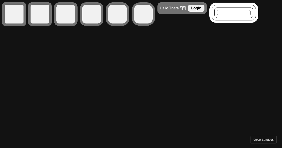 golden ratio radius - Codesandbox