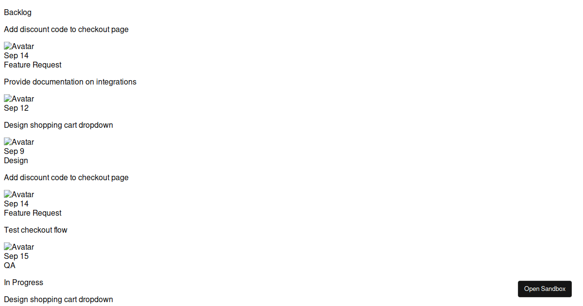 Animated Draggable Kanban Board With Tailwind And Vue Codesandbox
