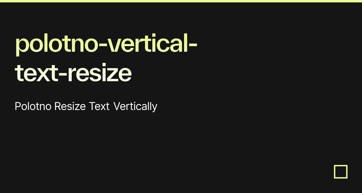 polotno-vertical-text-resize - Codesandbox