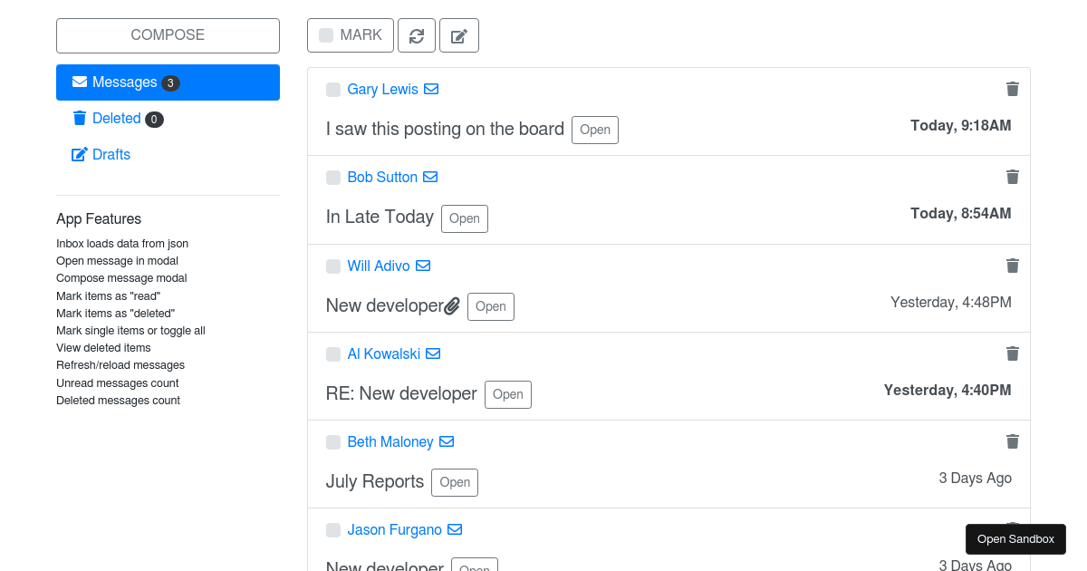 react-bootstrap-4-inbox (forked) - Codesandbox