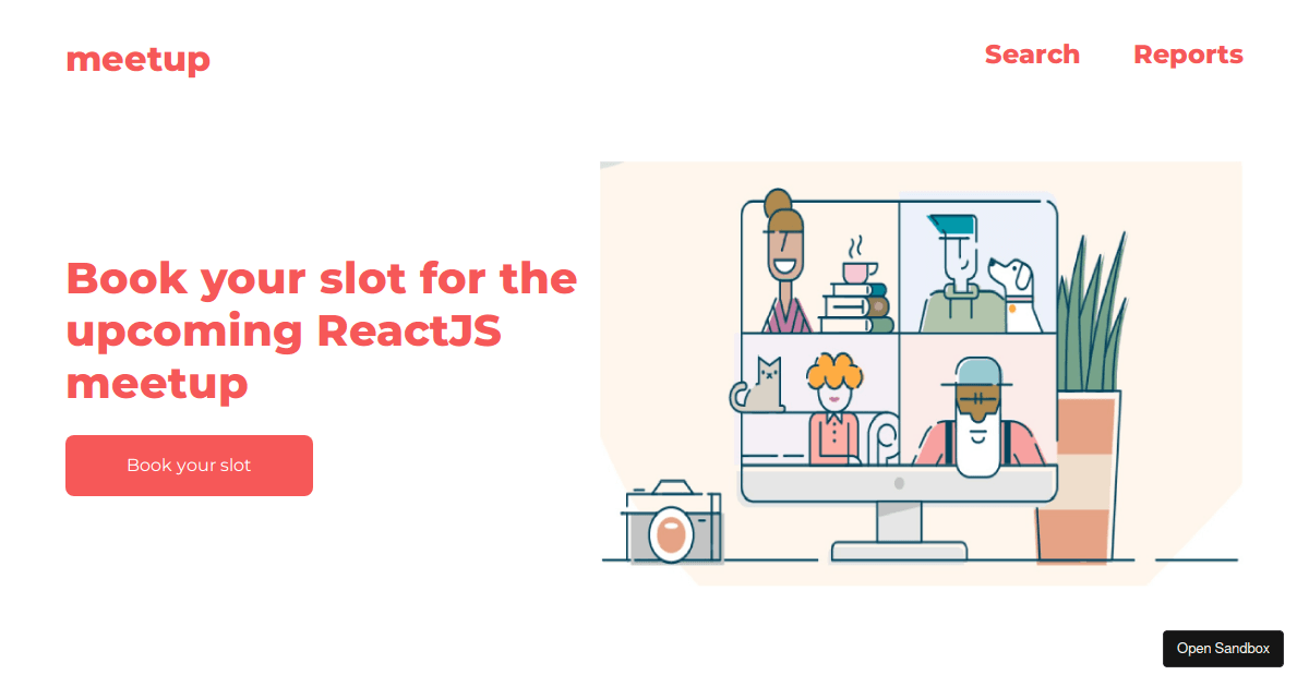 meetup - Codesandbox