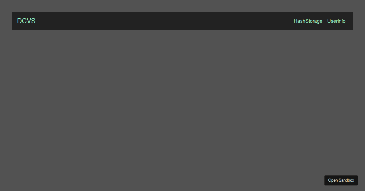 Login panel - Codesandbox