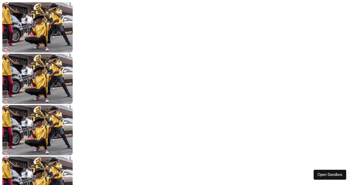 Angular Forked Codesandbox