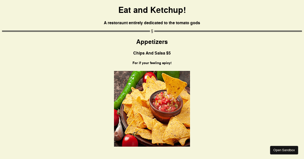 eat-and-ketchup - Codesandbox