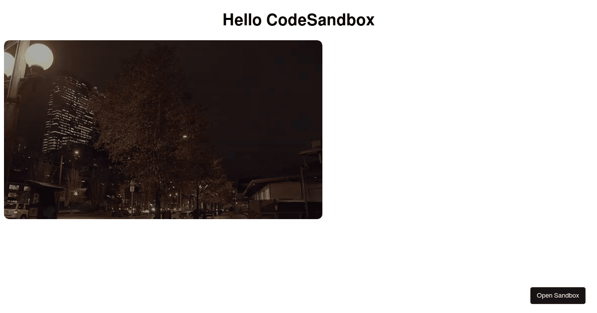 react-amazon-ivs (forked) - Codesandbox