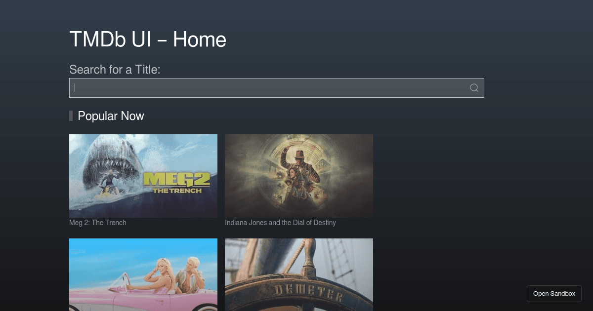 tmdb-ui-powercycle - Codesandbox