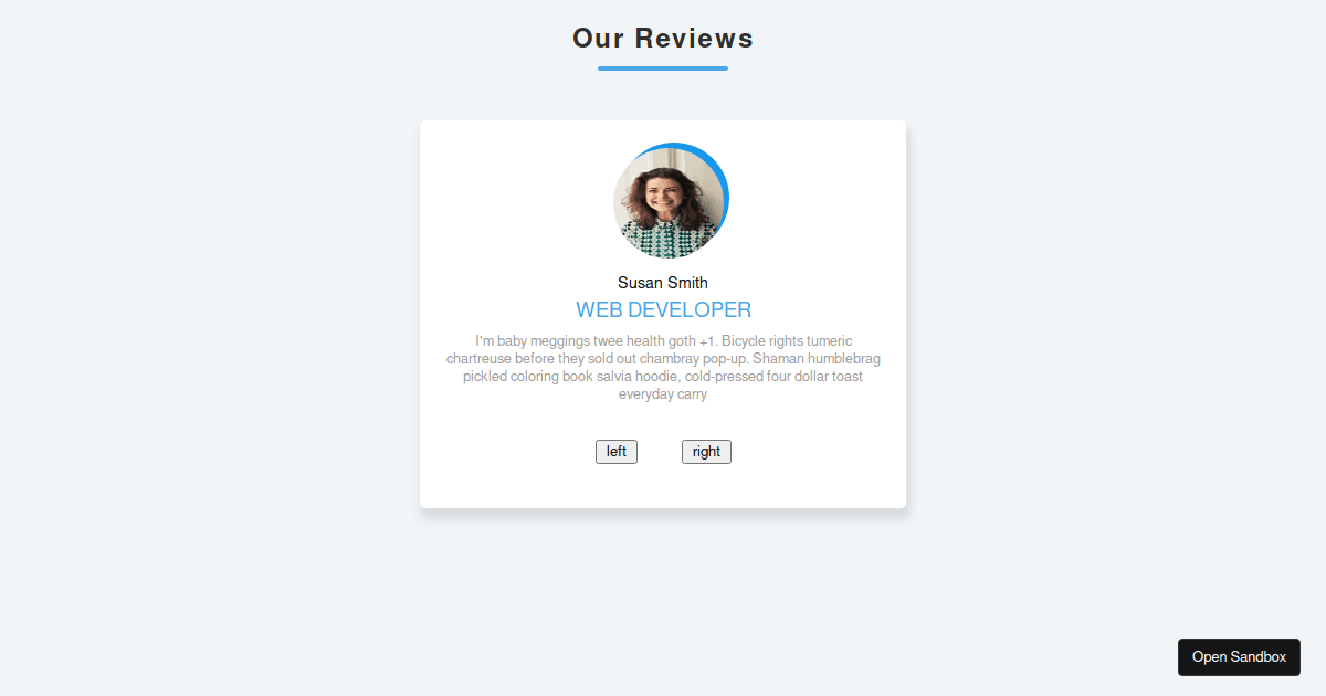 review - Codesandbox