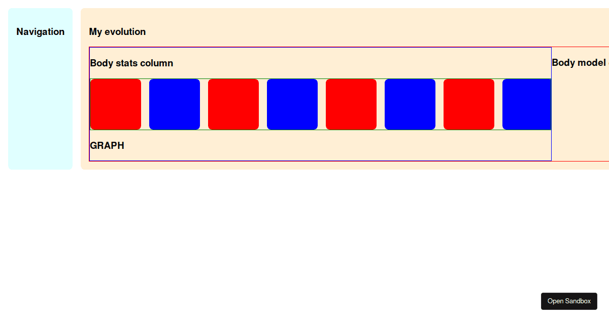 Scroll horizontal flex half part - Codesandbox Scroll horizontal flex half part - Codesandbox