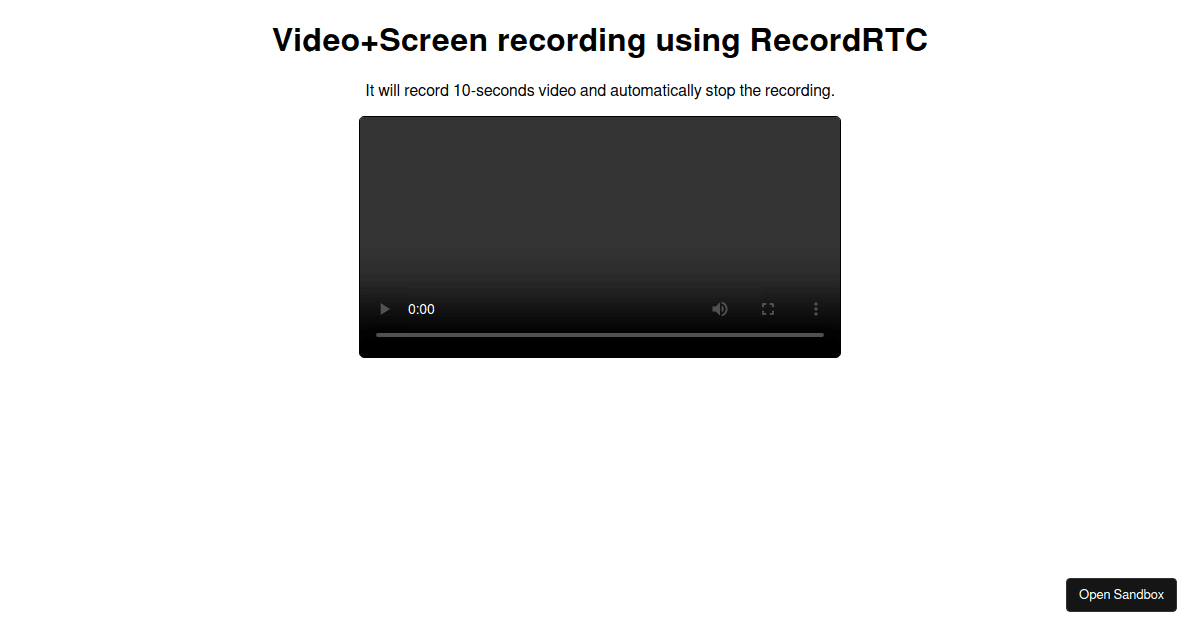 ffmpegjs - Codesandbox