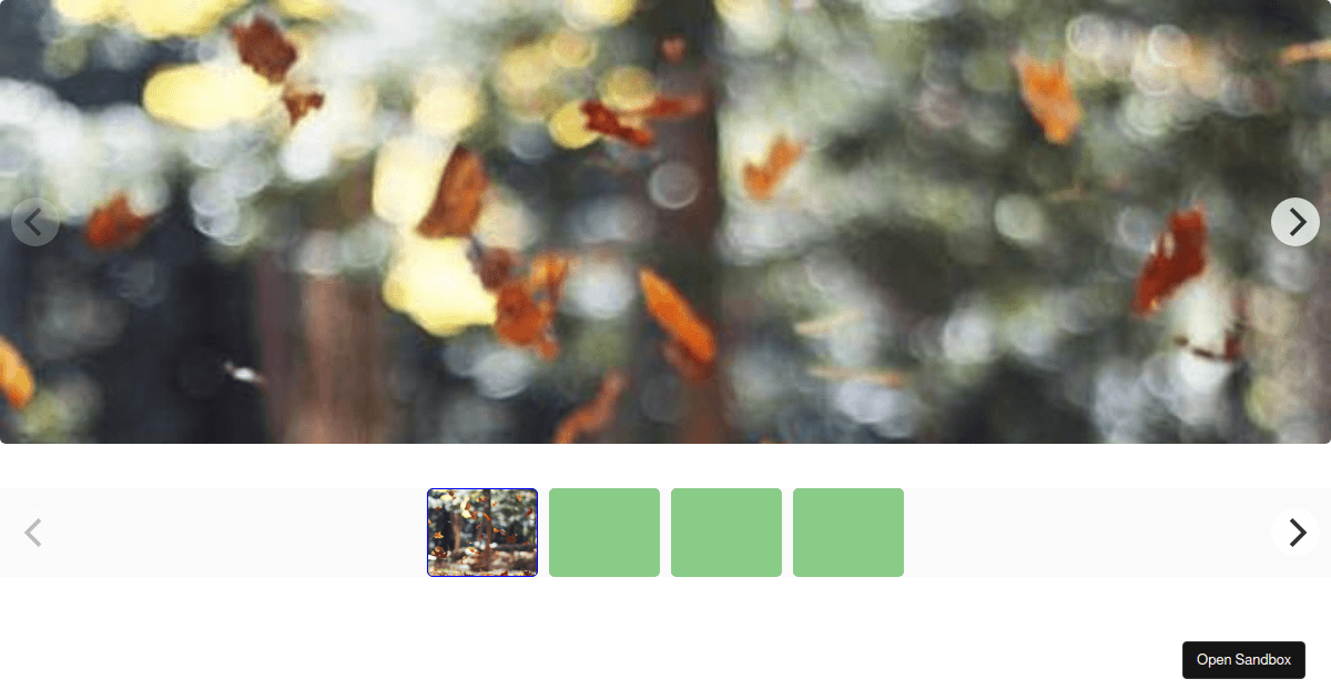 Flickity - asNavFor (forked) - Codesandbox