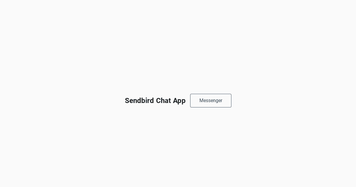 sendbird-chat - Codesandbox