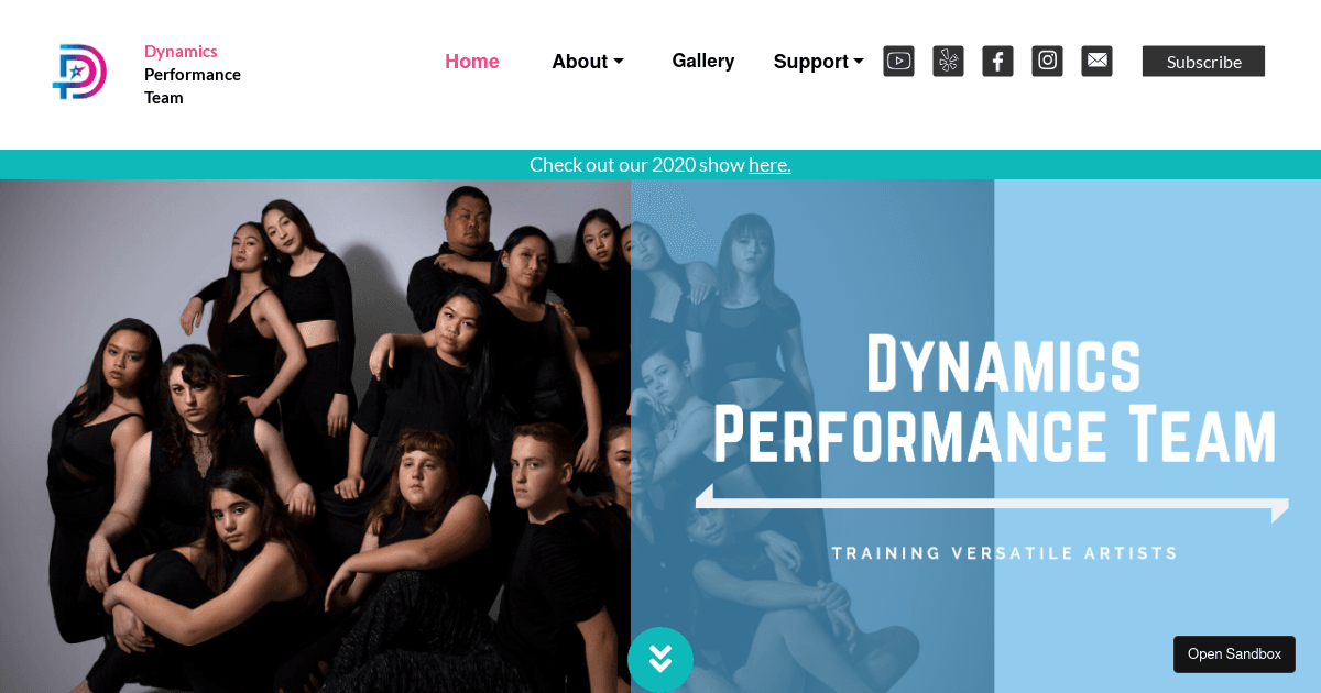 dynamics-website - Codesandbox