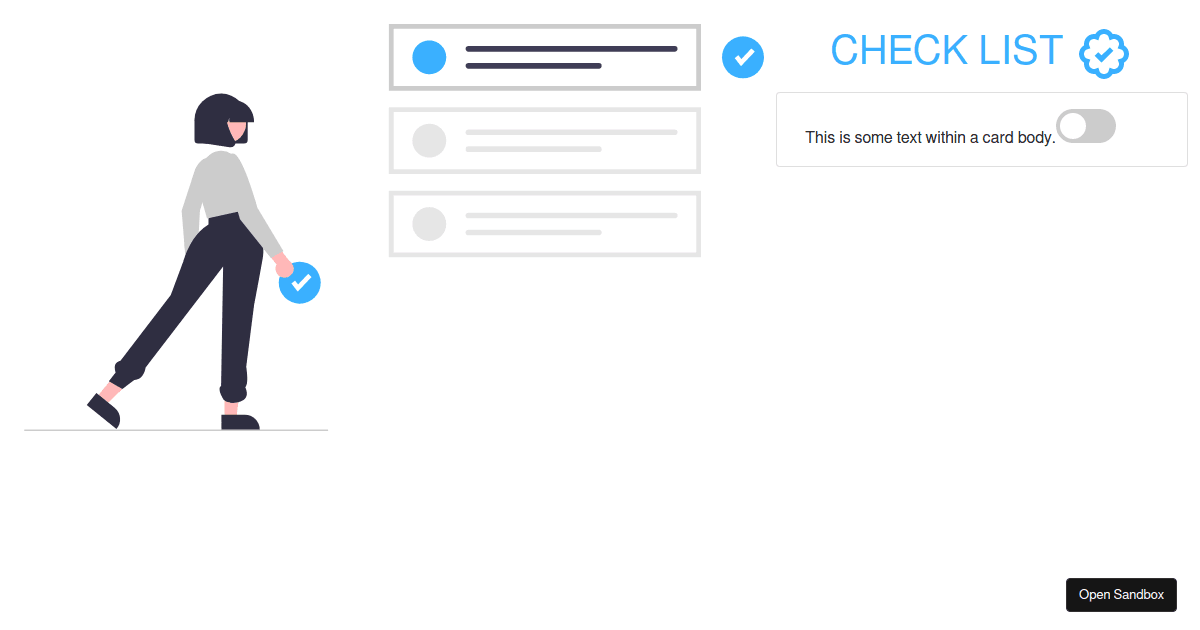 Check-List - Codesandbox