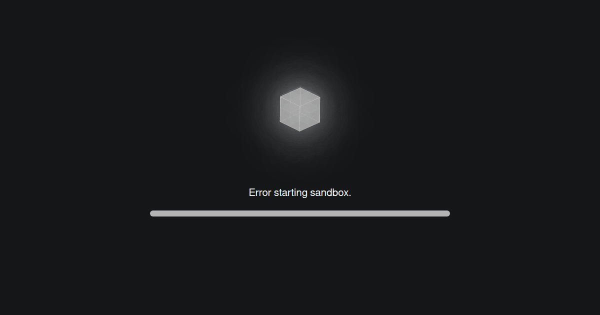 Main Frontend Codesandbox