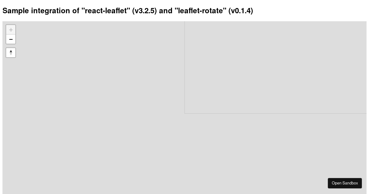 React Leaflet Forked Codesandbox