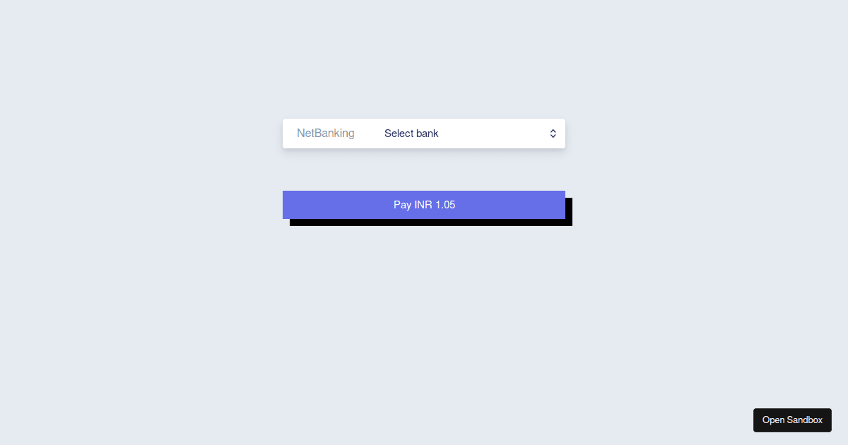 stripe-netbanking-element-react - Codesandbox