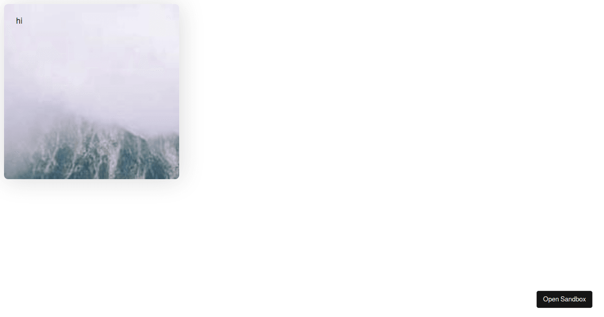 react-tilt-card - Codesandbox