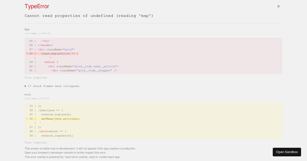 Css Grid News App Codesandbox