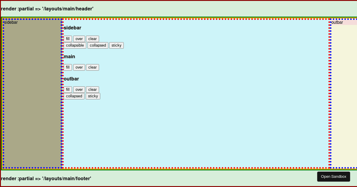 layout - Codesandbox