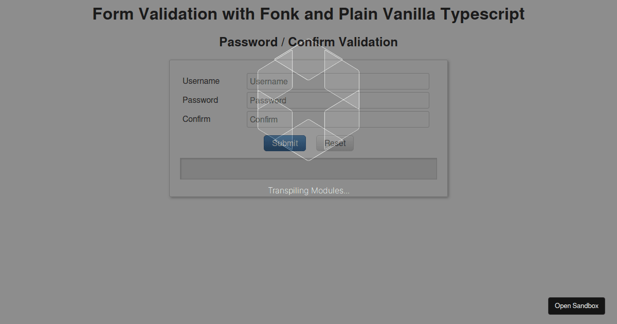 validate-form-ts-example - Codesandbox