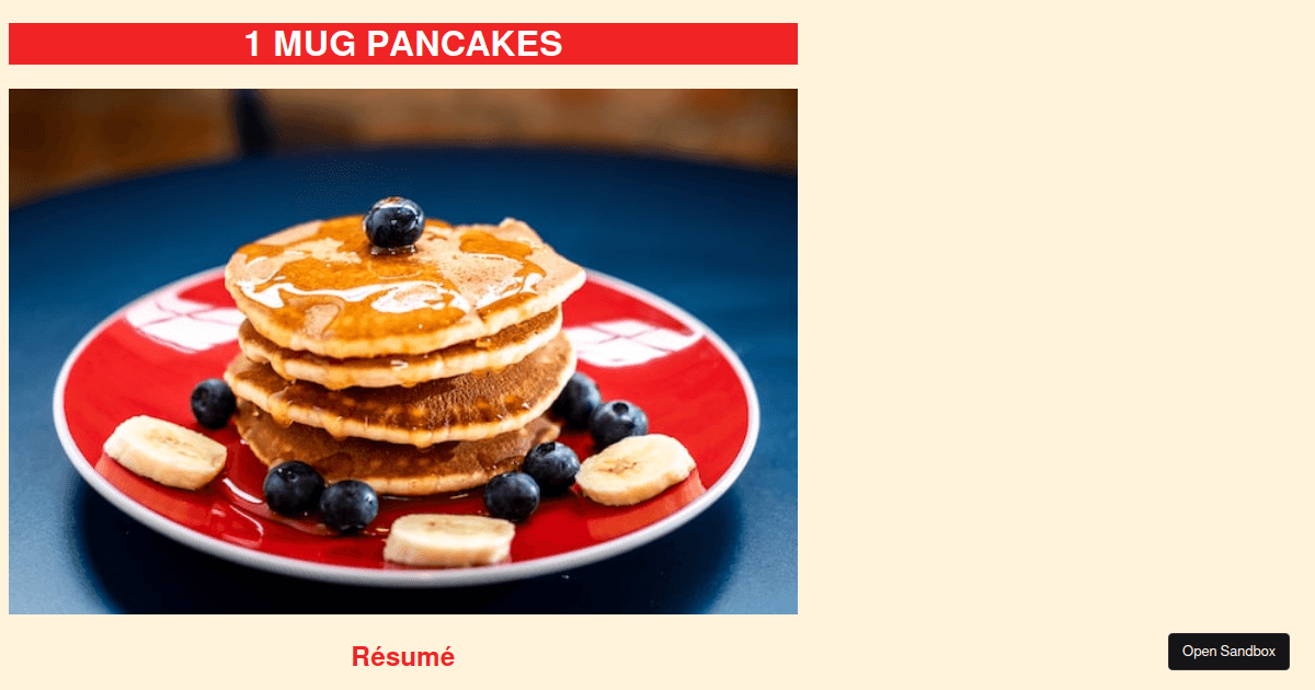 Pancakes-in-HTML/CSS - Codesandbox