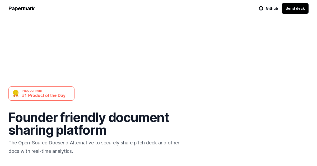 papermark - Codesandbox