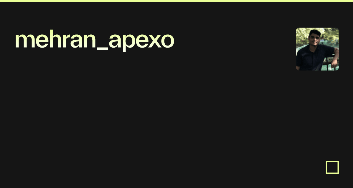 mehran_apexo - Codesandbox