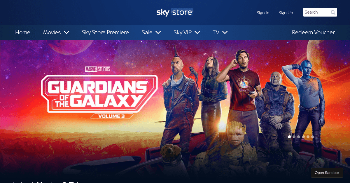 SKYSTORE - Codesandbox