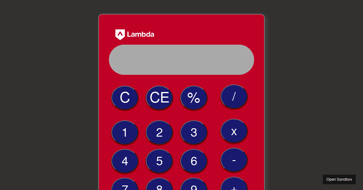 lambda-calculator - Codesandbox